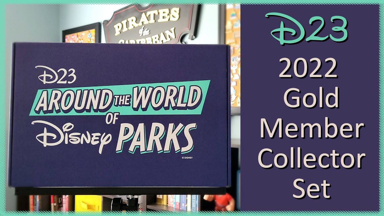D23 2022 Gold Member Collector Set Unboxing