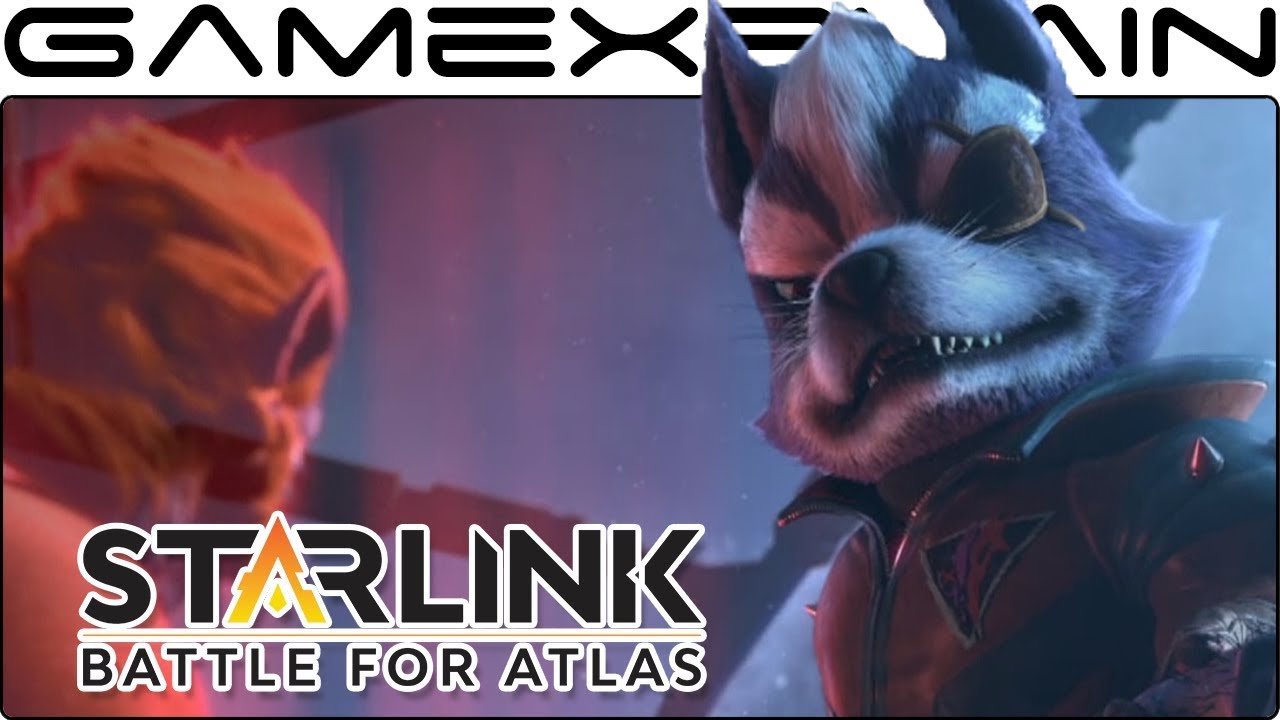 Wolf's Introduction Cutscene in Starlink + Star Fox (Switch)