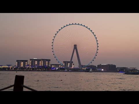 Dubai Marina famous "JBR The Beach +The Walk" & Saturday's tour picture clips September 9, 2023