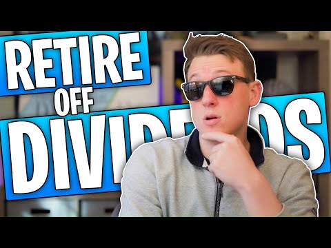 How Much Invested to Retire Off Dividends? (Simple Calculation) - Offset Retirement with Dividends