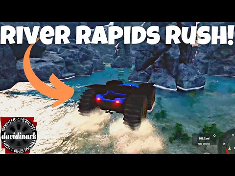 BeamNG Drive - Raging River Rapids! BeamNG Drive map mod from Spencer Johnson