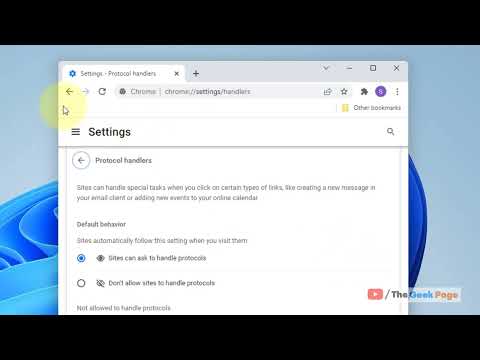 How to open email links with Gmail on Chrome by default