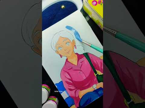 AI❌Artist✅ #ghibli #ghibliart #viralvideo #acrylicpainting #artshorts #studioghibli #trending #art