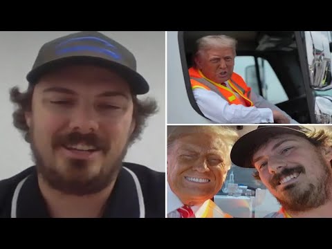 Michigan garbage truck driver talks meeting Trump: ‘I didn’t really believe it at first’