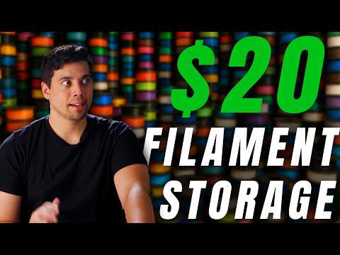 I Found THE BEST Filament Storage for your 3D Printer!