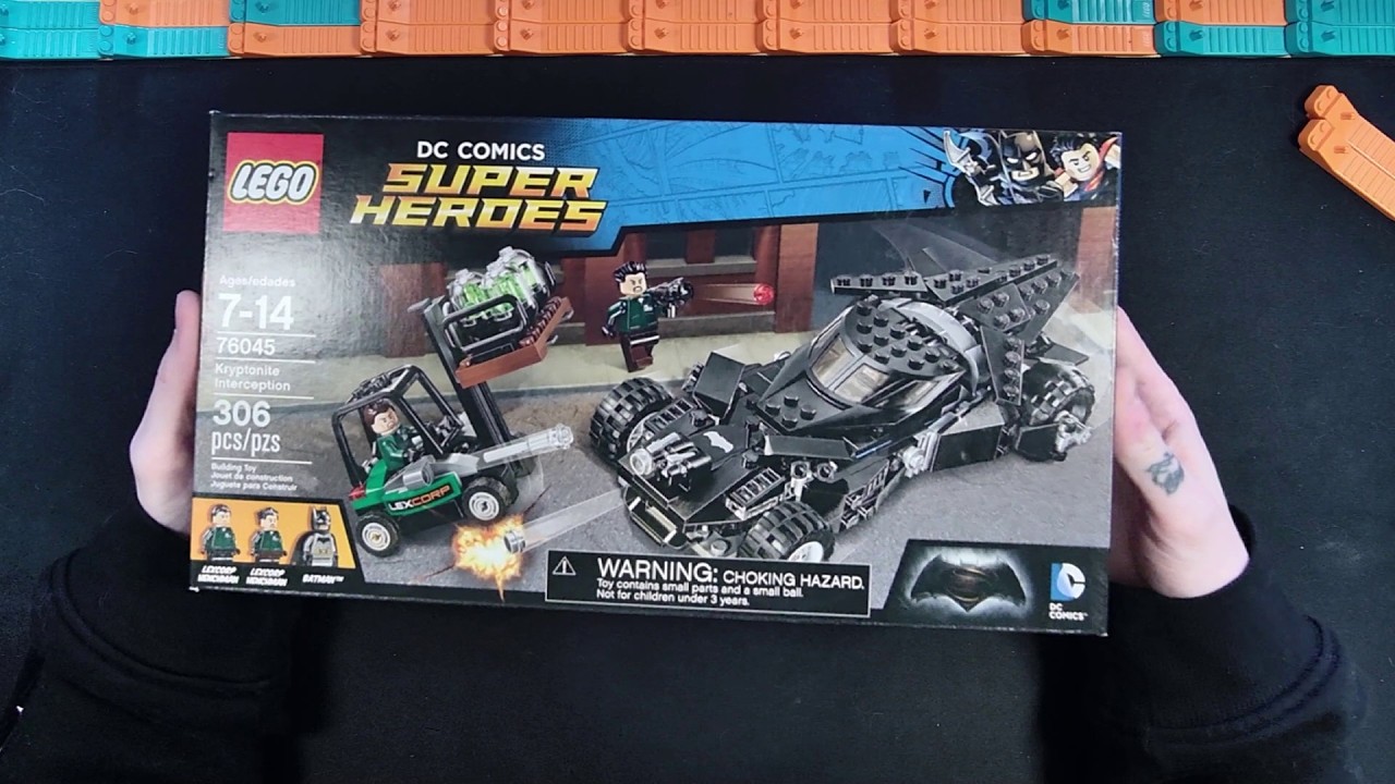 LEGO DC Batman V Superman Kryptonite Interception 76045 Build And Review! Plus Comparison To 76331!