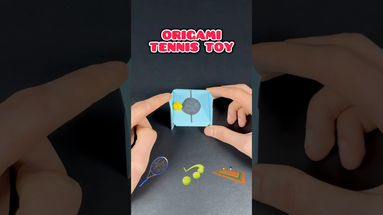 Origami Easy Paper Fidget Toys For Kids Tutorial #origami #papertoy #origamitutorial #shorts