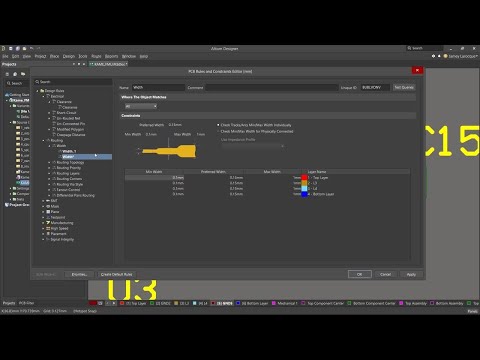 Configuring the Basic Rules | Create Your Own PCB | Video Tutorials | Learn Altium Designer