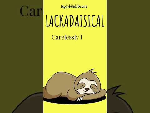 LACKADAISICAL🐨