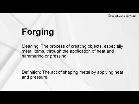 Forging Meaning