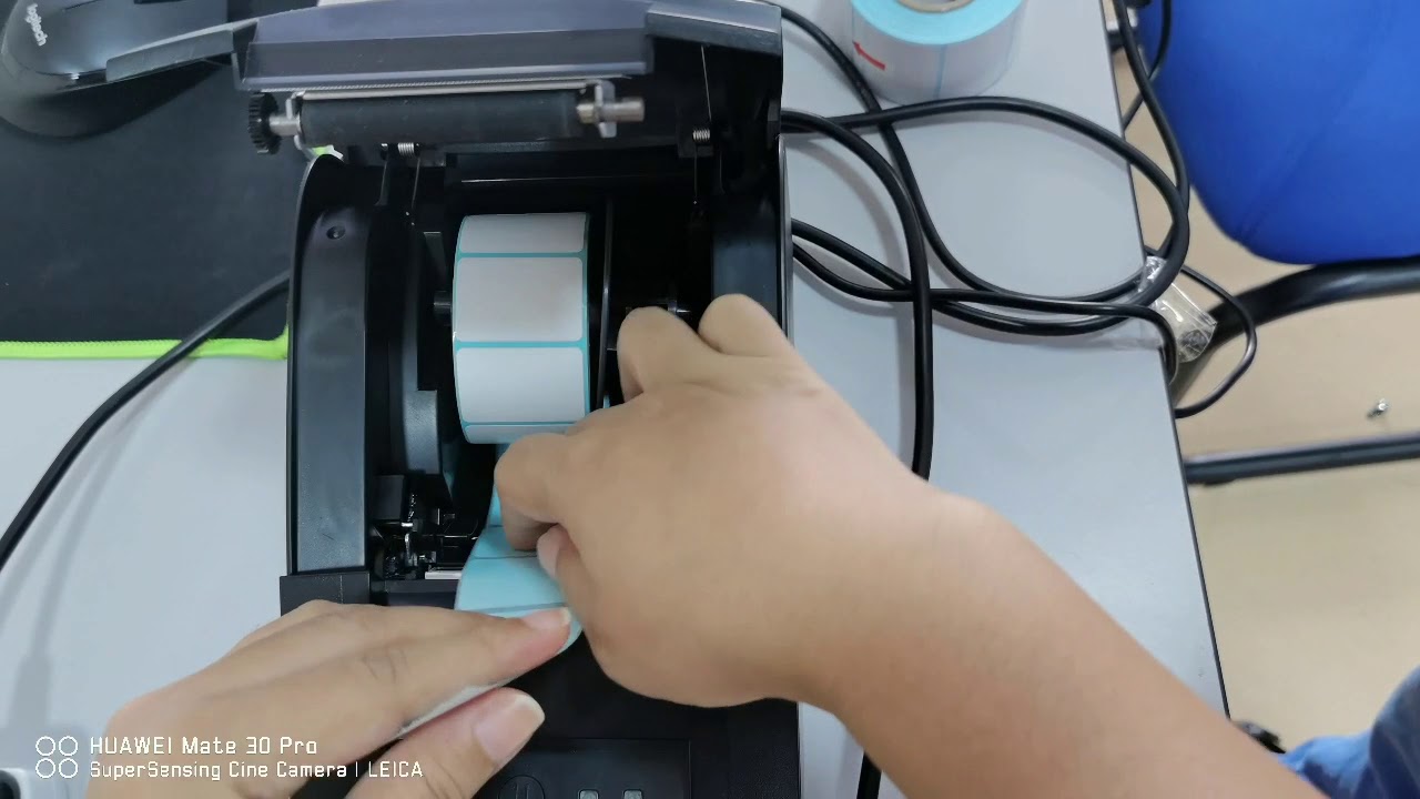 GP2120TU barcode printer how to install driver