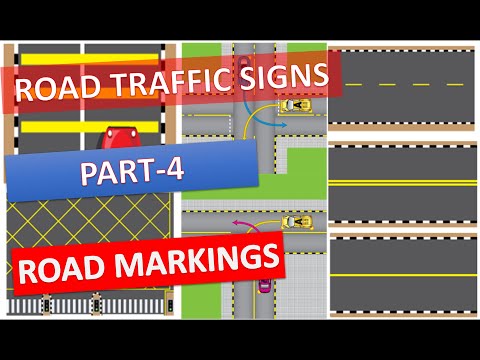 ROAD MARKING EXPLAINED | ROAD AND TRAFFIC SIGNS PART-4