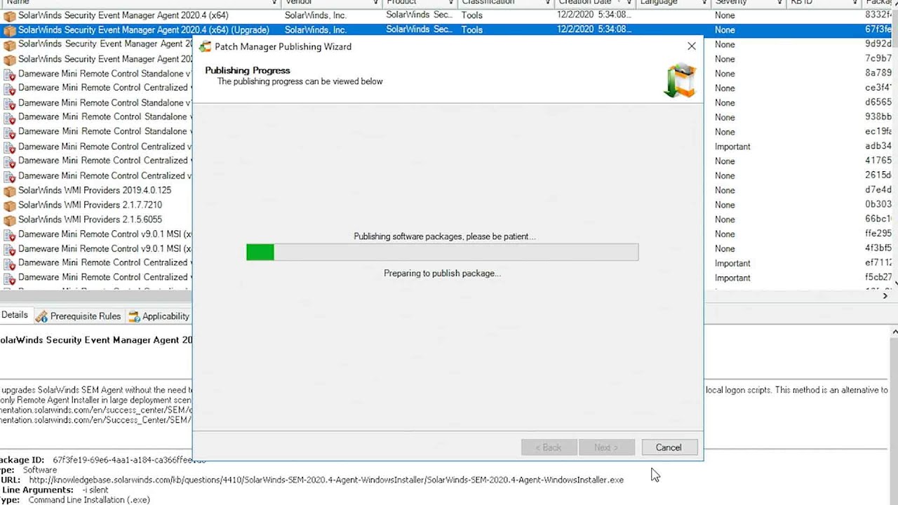 How to Schedule Patching for Security Event Manager