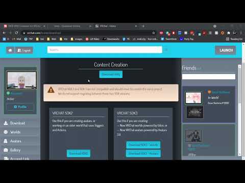 [VRChat] Uploading Avatars