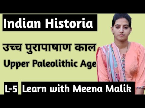 Upper Paleolithic Age in hindi | Tools , Sites & Animals in Ucch Pura Pashan Kal | Upsc / Hssc /Ssc