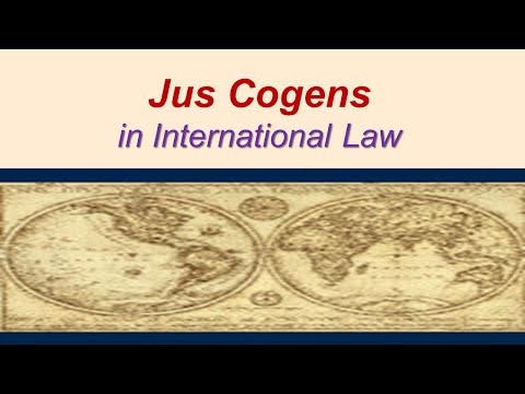 Jus Cogens in International Law