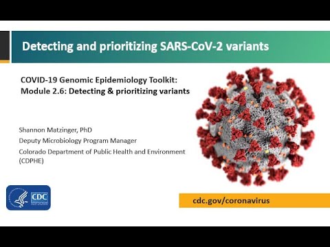 Module 2.6 - Detecting and prioritizing SARS-CoV-2 variants