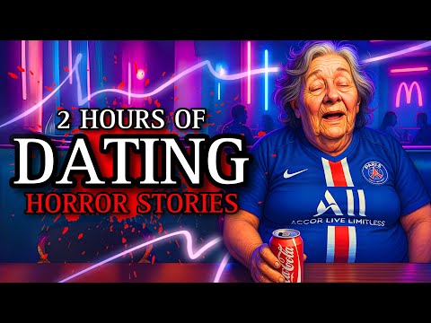 20 TRUE Unbelievable Dating Horror Stories 7 | (#scarystories) Ambient Fireplace