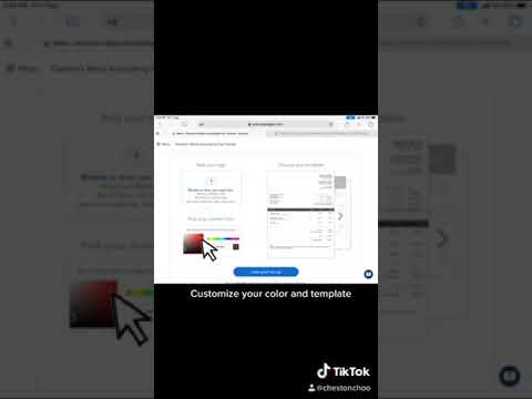 Learn how to issue invoice with Wave Accounting Application in 45 seconds