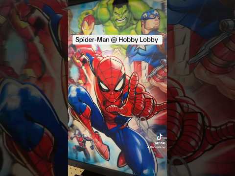 #spiderman #spidey #hobbylobbydecor #hobbylobby #hobbylobbyfinds