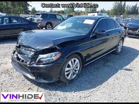 VIN: 55SWF8DB9KU291393 - 2019 Mercedes-Benz C 300
