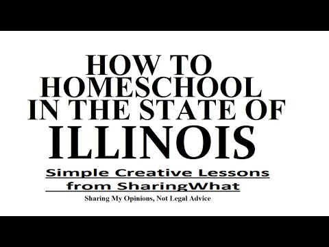 How to Homeschool in the state of Illinois, Homeschooling, IL Home School Curriculum, Portfolio Idea