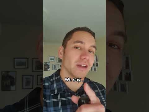 What we say on a Sabbath