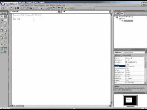 Visual Basic (VB) Tutorial - 6.1 - Common Dialog Control [TutorialGenius.com]