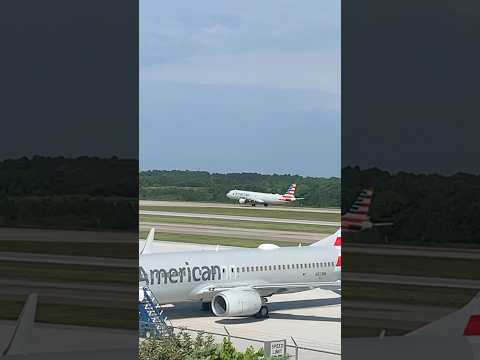 RDU AIRPORT CONTROL TOUR AND AIR TRAFFIC #takeoff #airport #rdu #plane #shorts