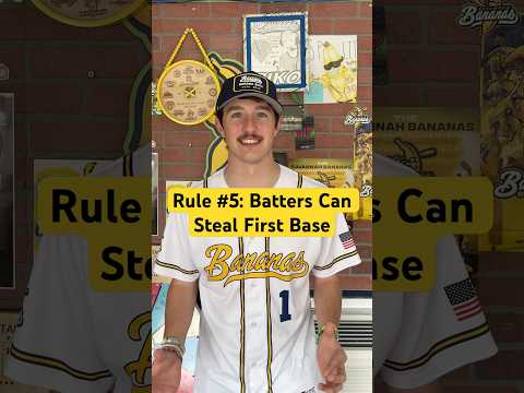 Rule #5! | Should MLB adopt this rule? #bananaball #sports #baseball #fun #mlb #savannahbananas