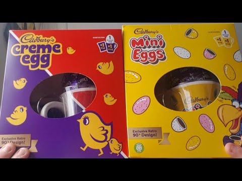 RETRO TASTE TEST: Cadbury Creme Egg and Mini Egg