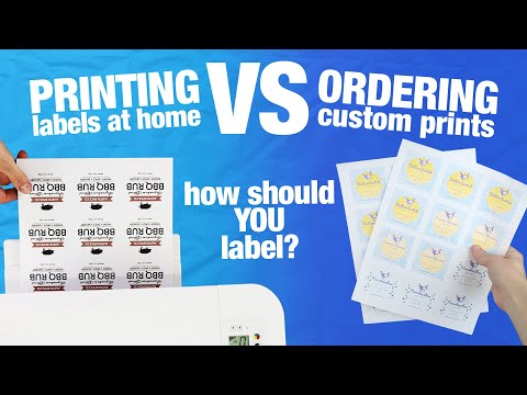 Should You CREATE Stickers at Home or ORDER Custom Prints? | OnlineLabels