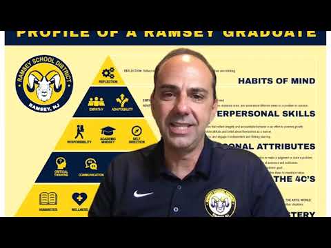 Talking Reopening of Schools, Ramsey Public Schools, Dr. Matthew Murphy ...