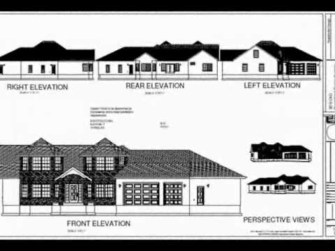 House Blueprints and Plans - Mt. view custom house blueprint