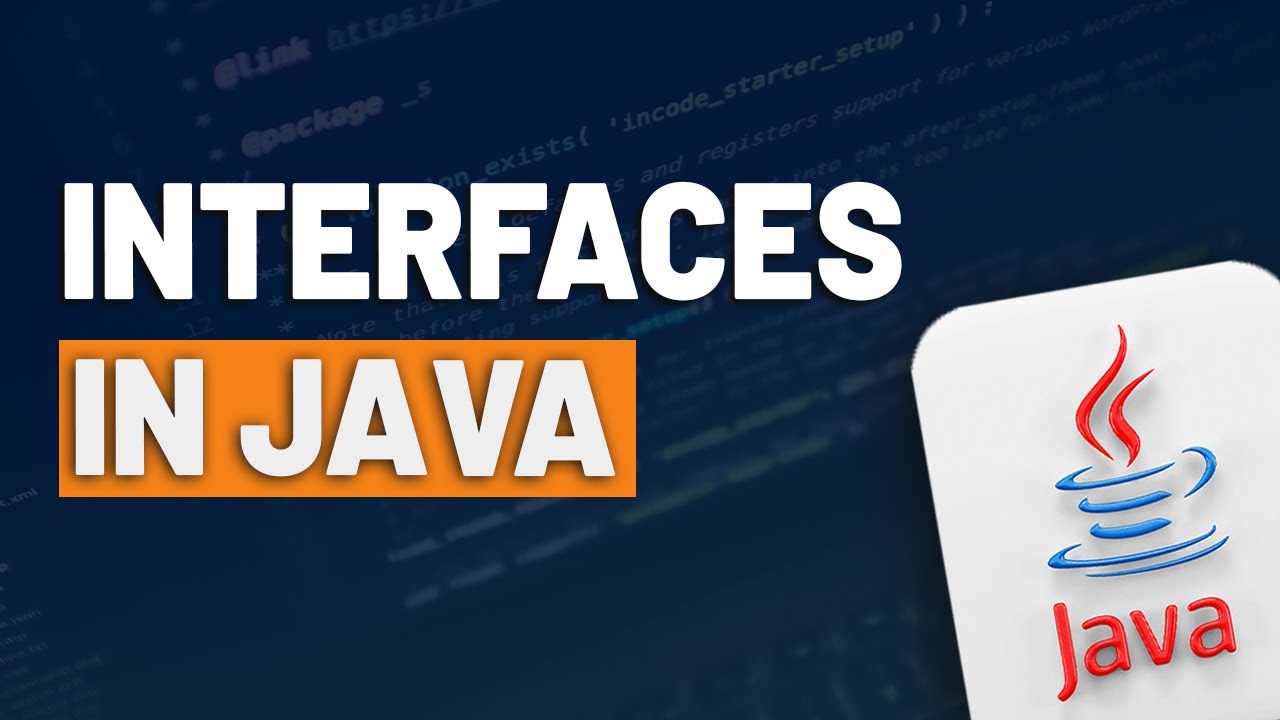 Interfaces in Java | Explained Using Example