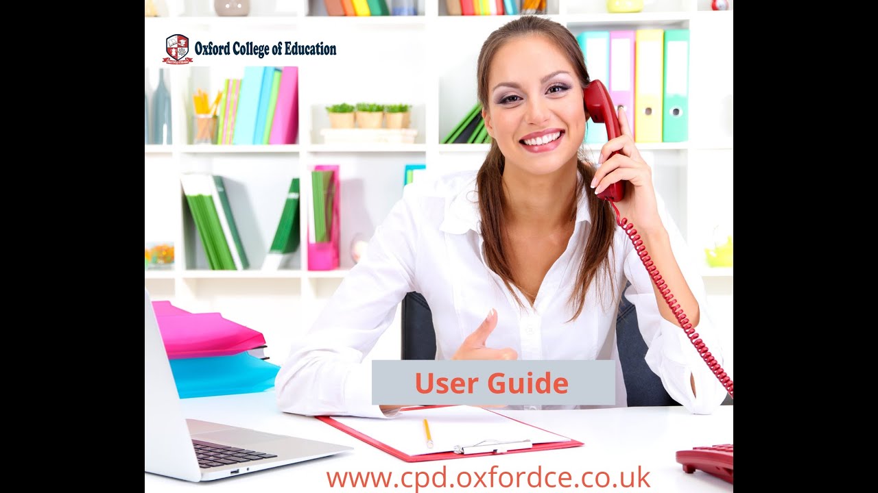 CPD Course User Guide