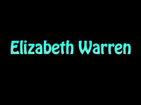 Learn How To Pronounce Elizabeth Warren