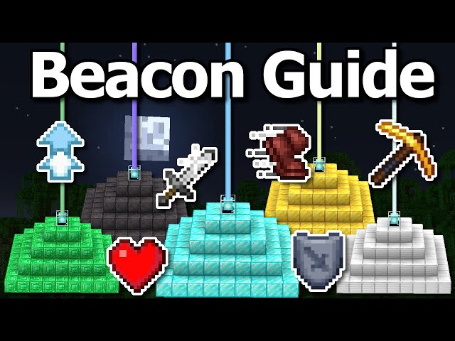 How to make and use a beacon in Minecraft