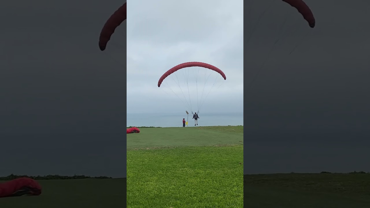 Paragliding in Lima, Peru