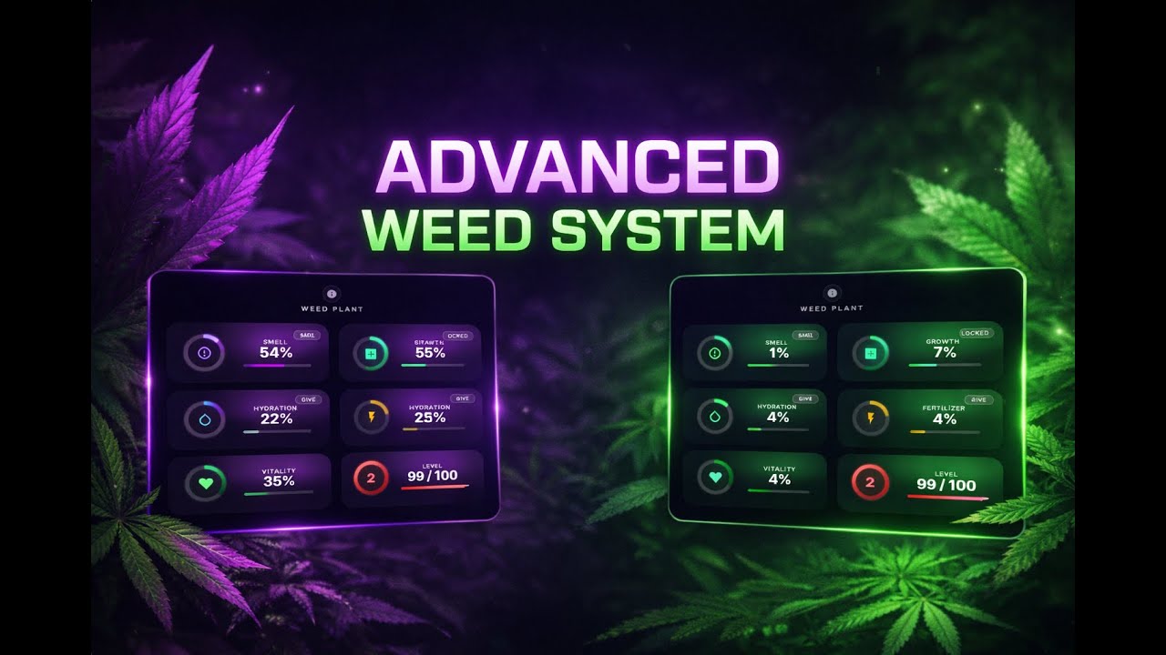 Advanced Weed System FiveM Scripts