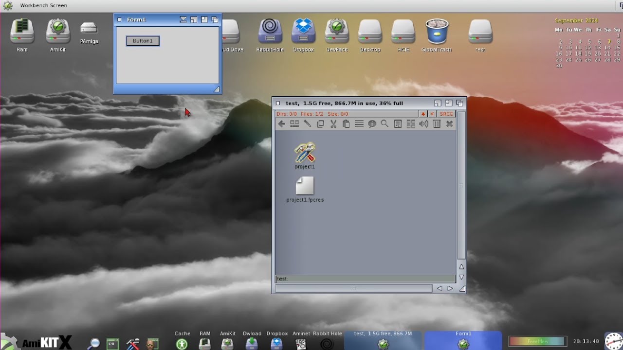 Cross compile an Amiga app with Free Pascal
