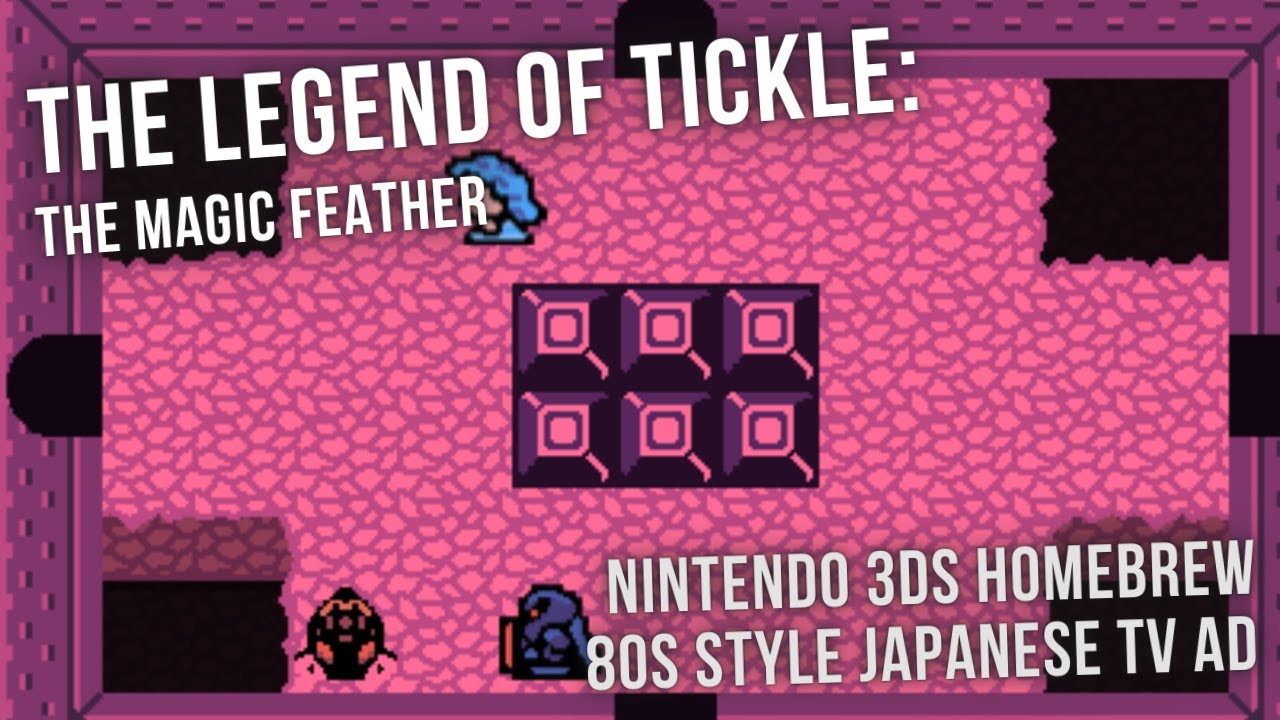 The Legend of Tickle: The Magic Feather [80's style Japanese TV commercial]