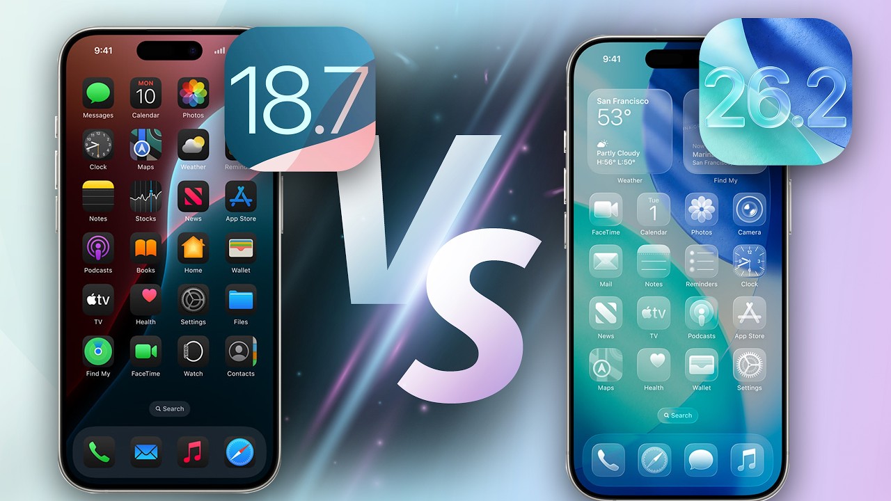 iOS 26 vs iOS 18 – The Difference Is Insane 😱