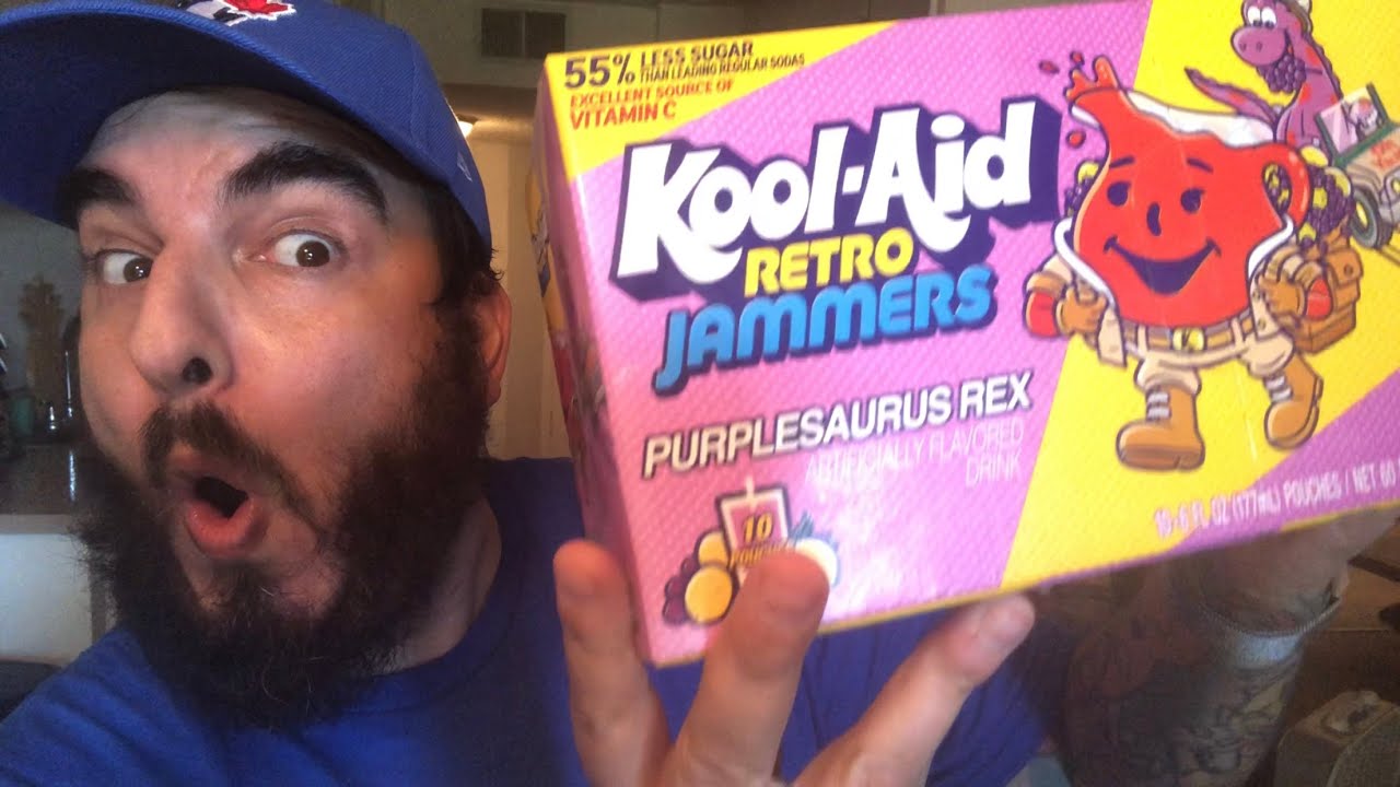 Kool Aid Jammers Purplesaurus Rex Review | Retro Jammers