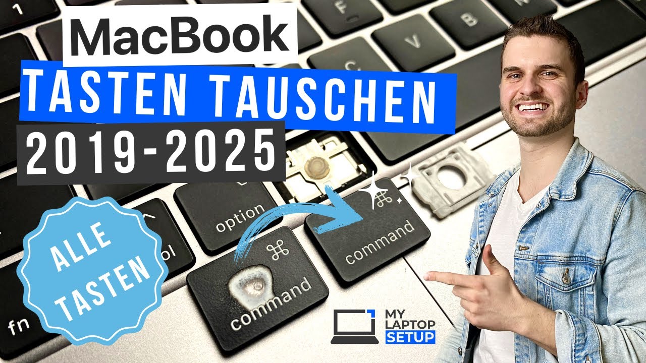 MacBook Pro/Air 2019-2025 Repair keys of your keyboard  - all keys 💻
