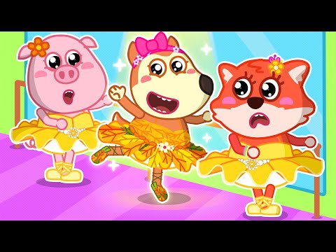 Ballet Song ๐ฉฐ๐ | Ballerina Dance | Ballet for Kids ๐ถ Wolfoo Nursery Rhymes & Kids Songs