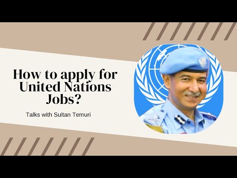 How to apply for United Nations Jobs?
