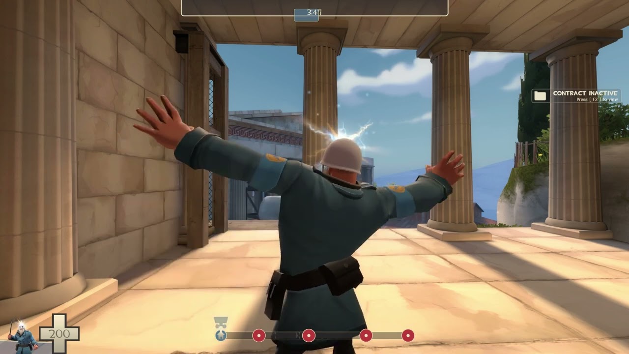 TF2: Thousand-Yard Stare ★ Unusual Effect: Aggradation