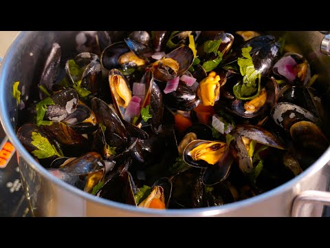 Classy Yet Easy & Casual | Moules Marinières French Mussels Recipe | Classic French Kitchen
