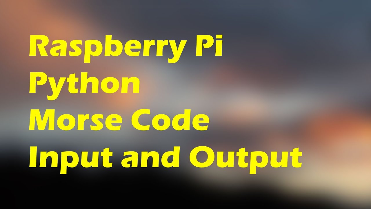 Raspberry Pi used for Morse code key entry and playback.